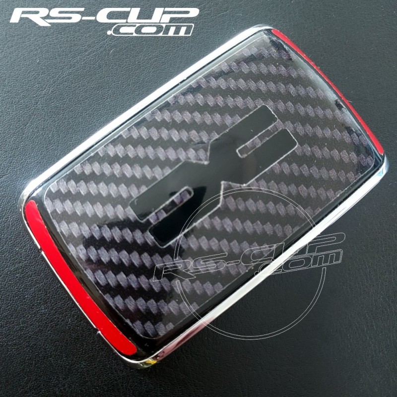 DACIA EXTREME Sticker for 2 buttons Key carbon look For new logo DACIA