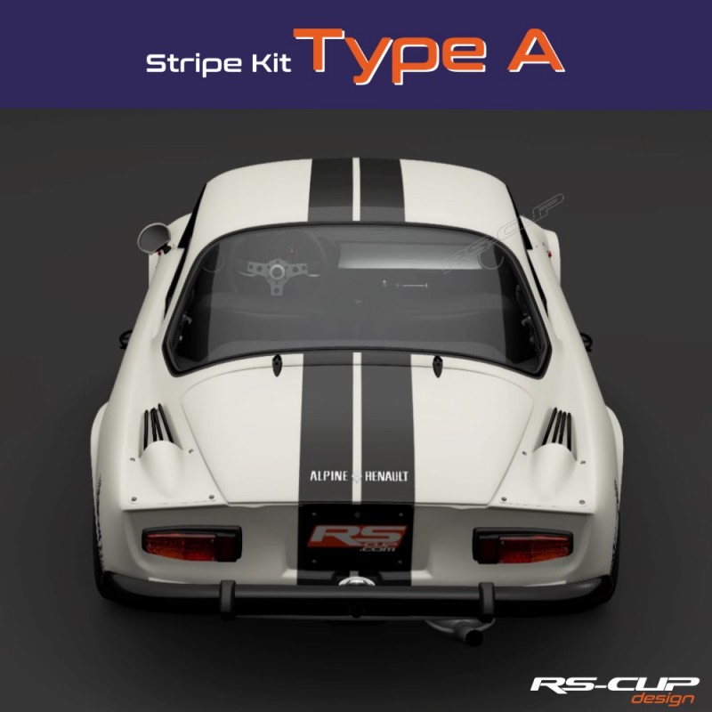 Kit déco complet ALPINE RENAULT A110 type A
